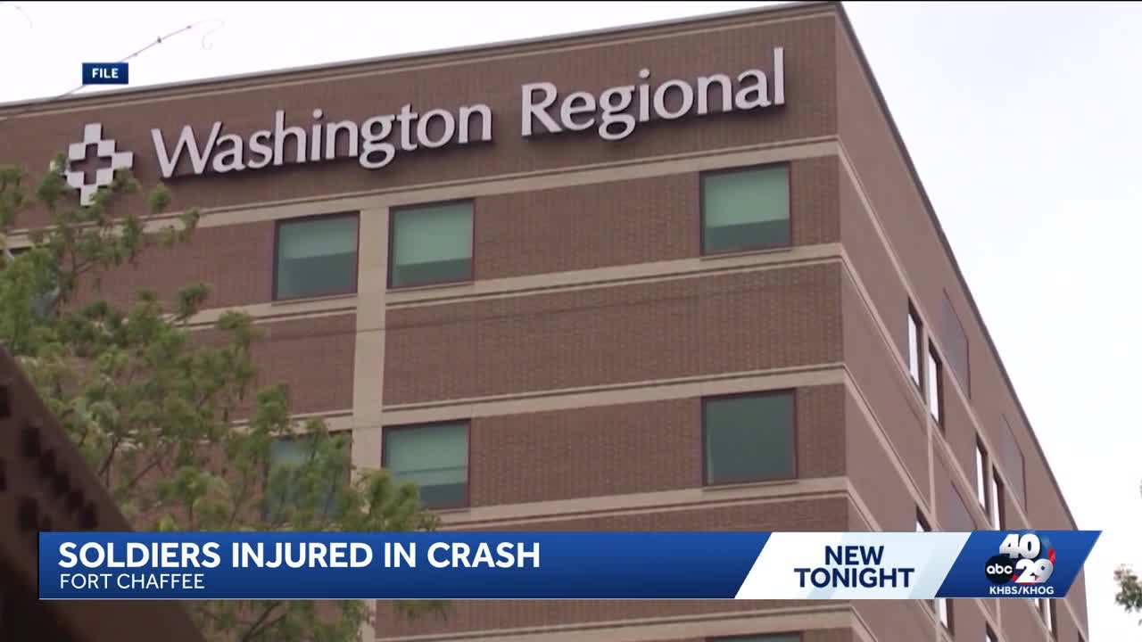 8 guardsmen injured in military vehicle accident in Fort Smith