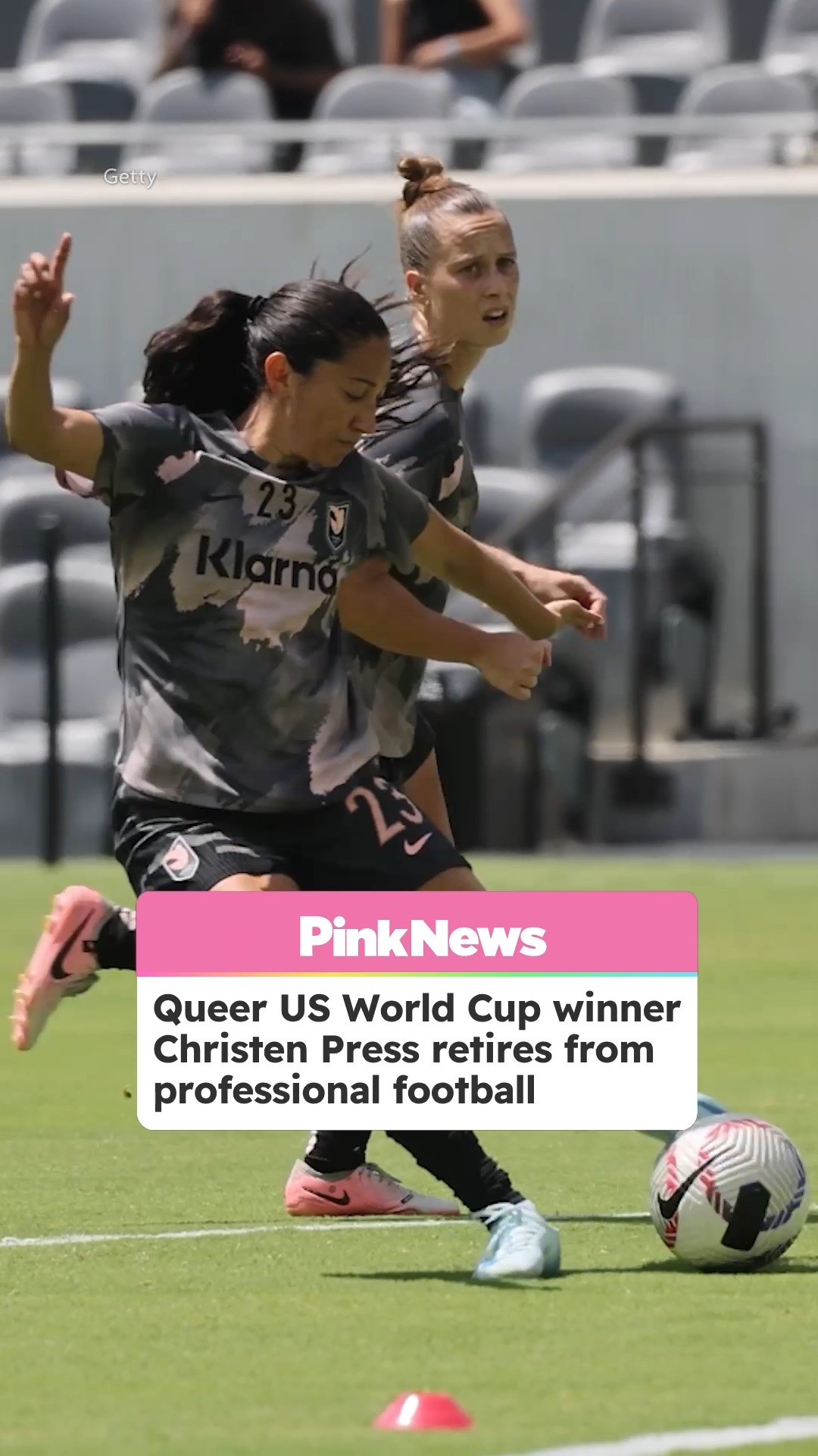 Christen Press retires from soccer, ready for next chapter with wife ...