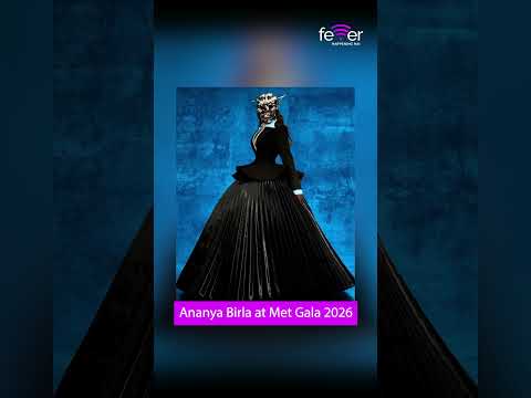Ananya Birla shines at the Met Gala 2026 red carpet