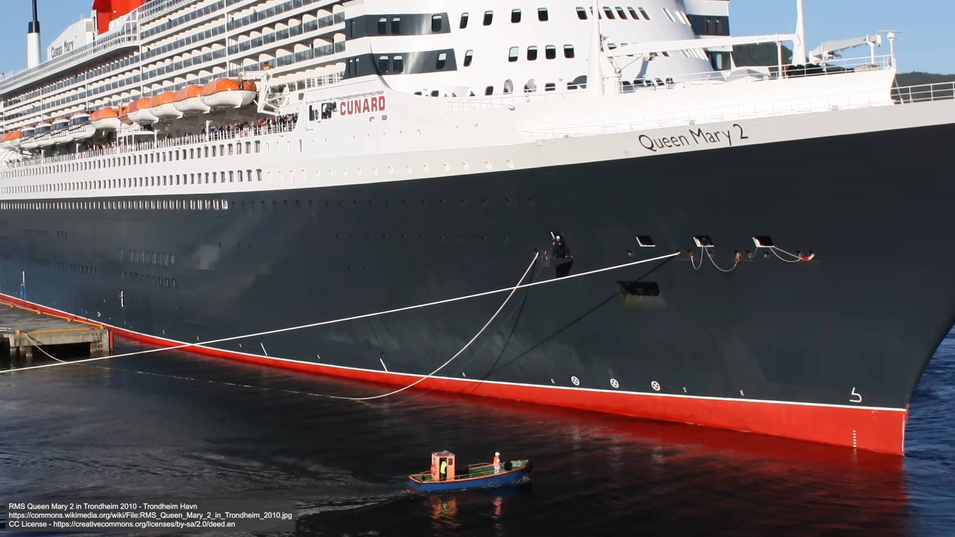 Why ships are always red below the waterline