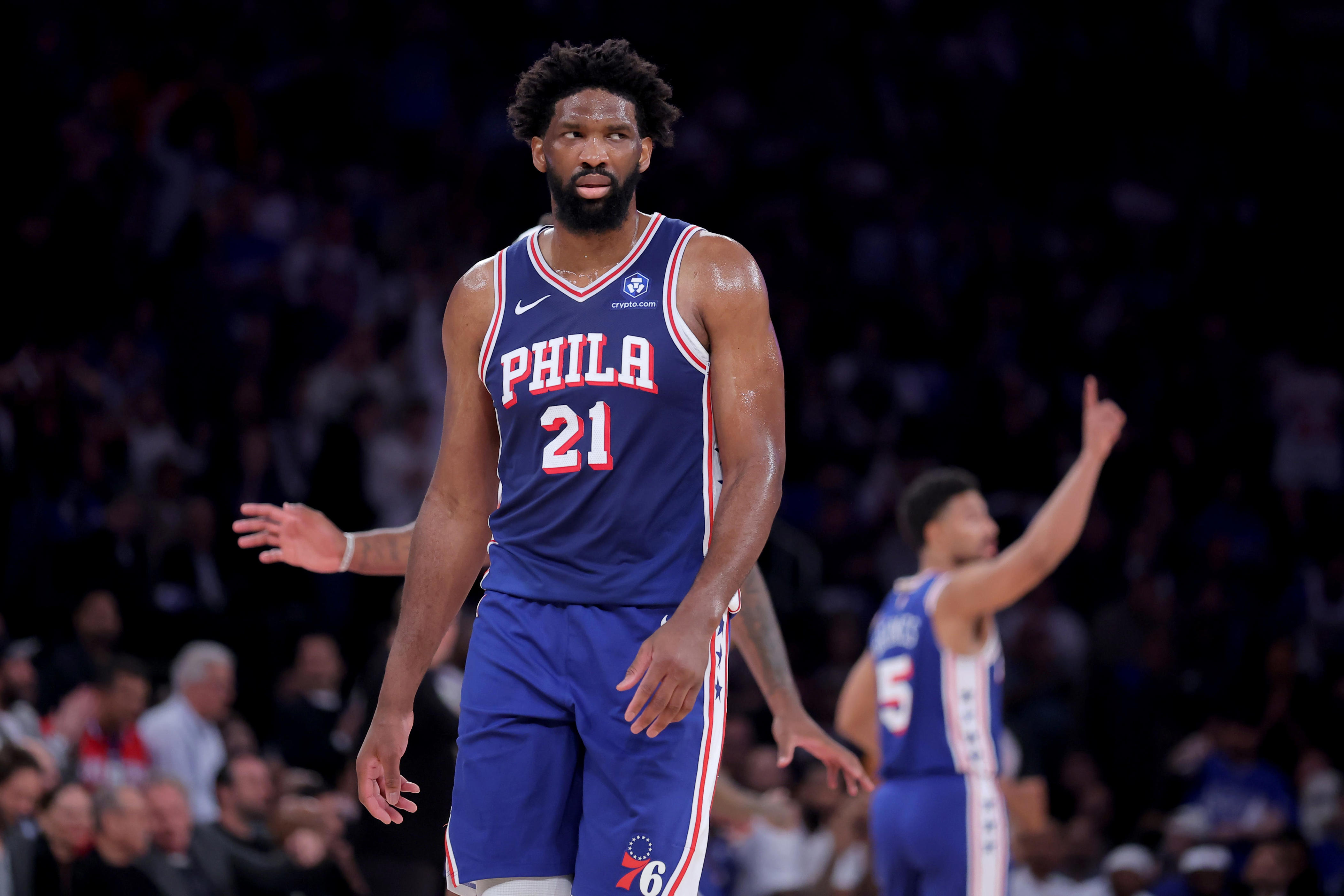 Sixers projected starting lineup vs Knicks with Joel Embiid out for Game 2