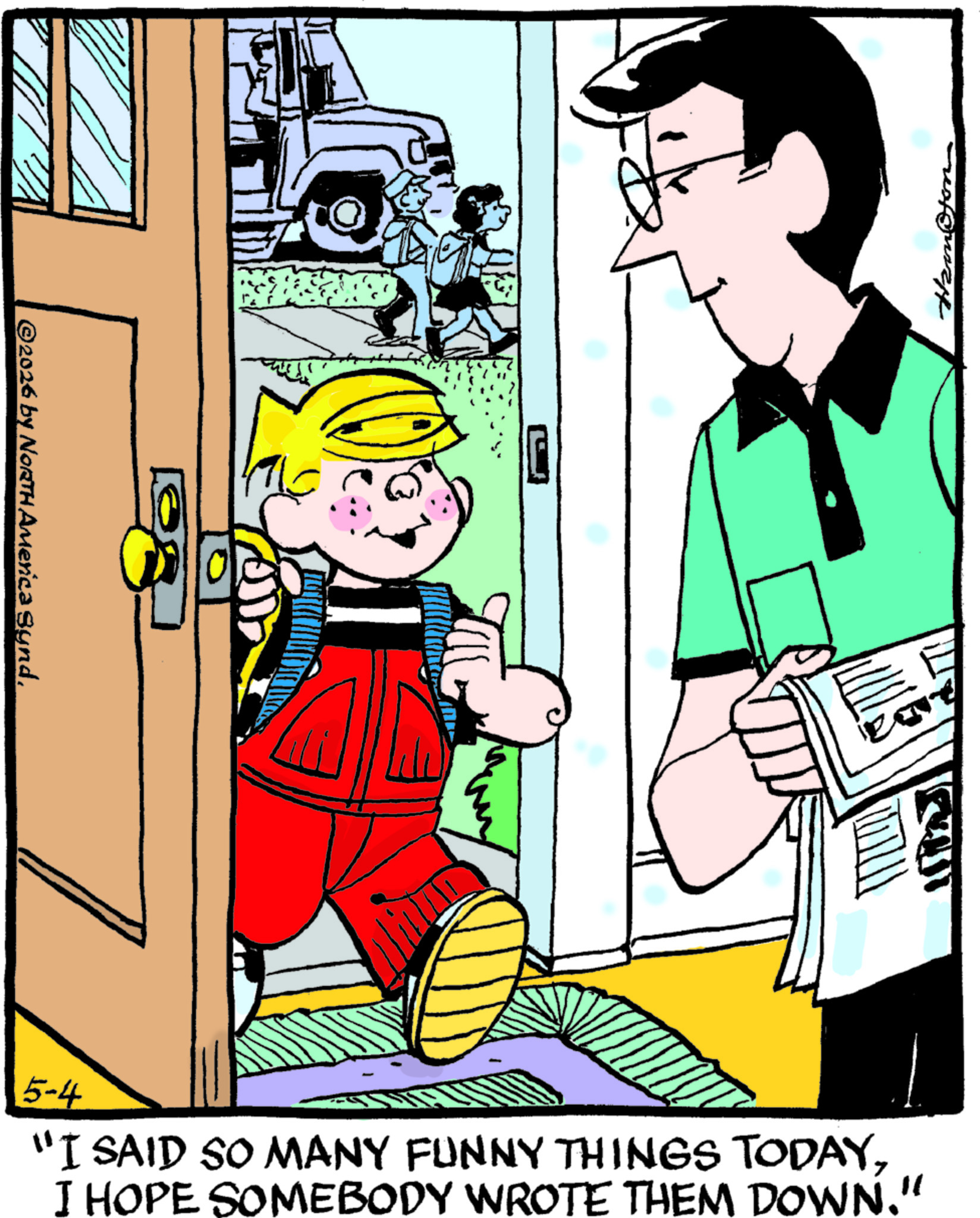Dennis the Menace by H Ketcham, M Hamilton & R Ferdinand