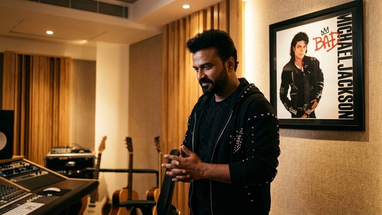 The framed Michael Jackson poster from Rockstar DSP reveals an ...