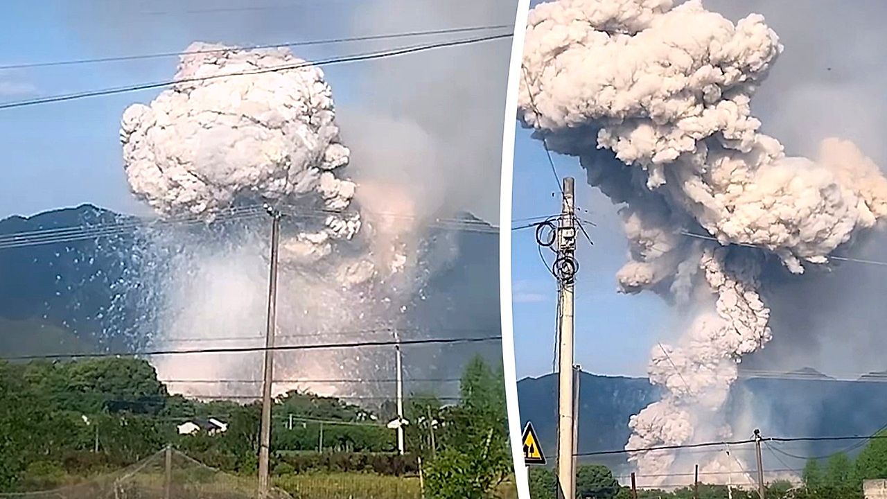 At least 21 killed in fireworks factory explosion in China