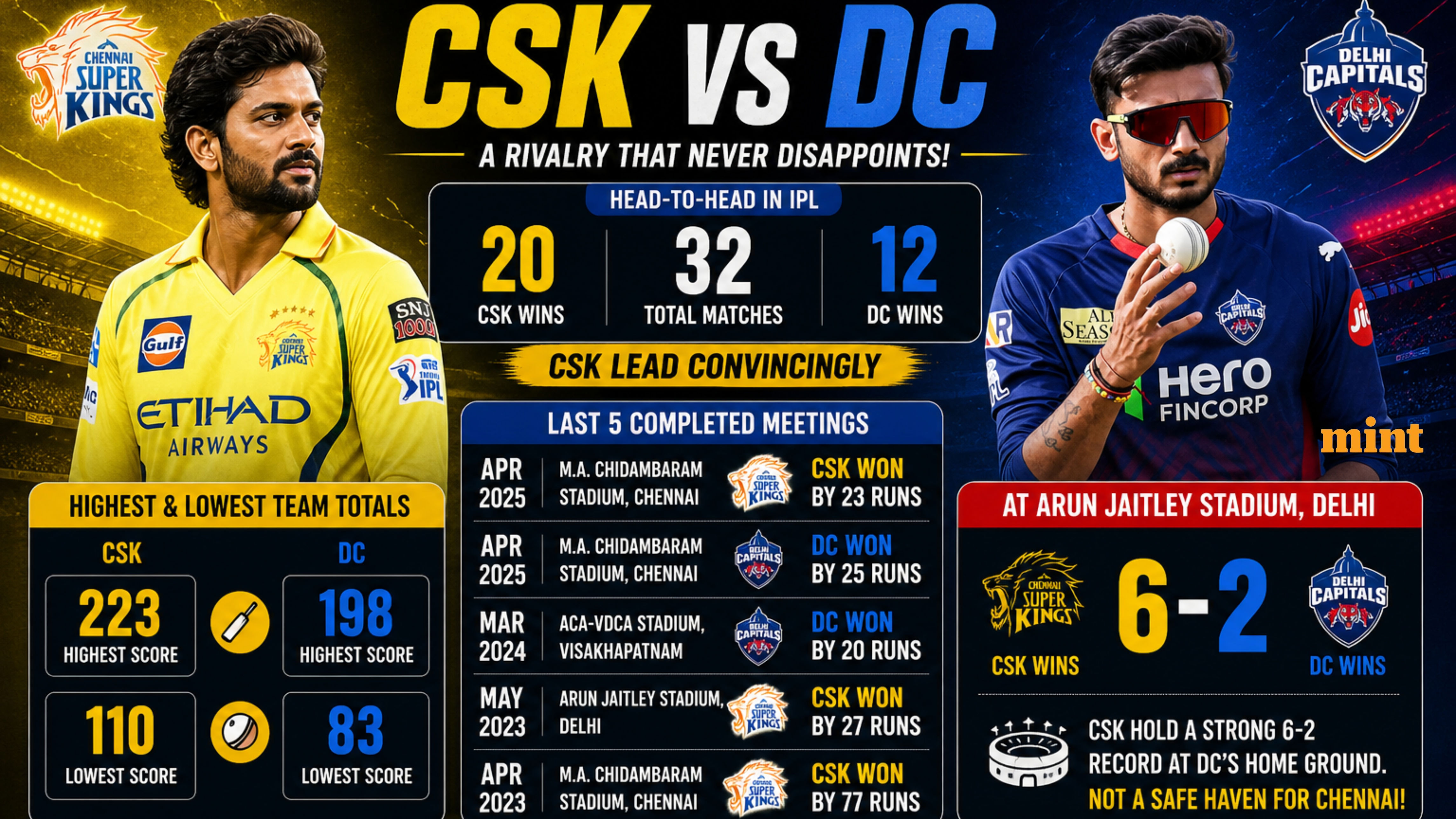 DC vs CSK preview: 2 more points will open up points table for Delhi ...