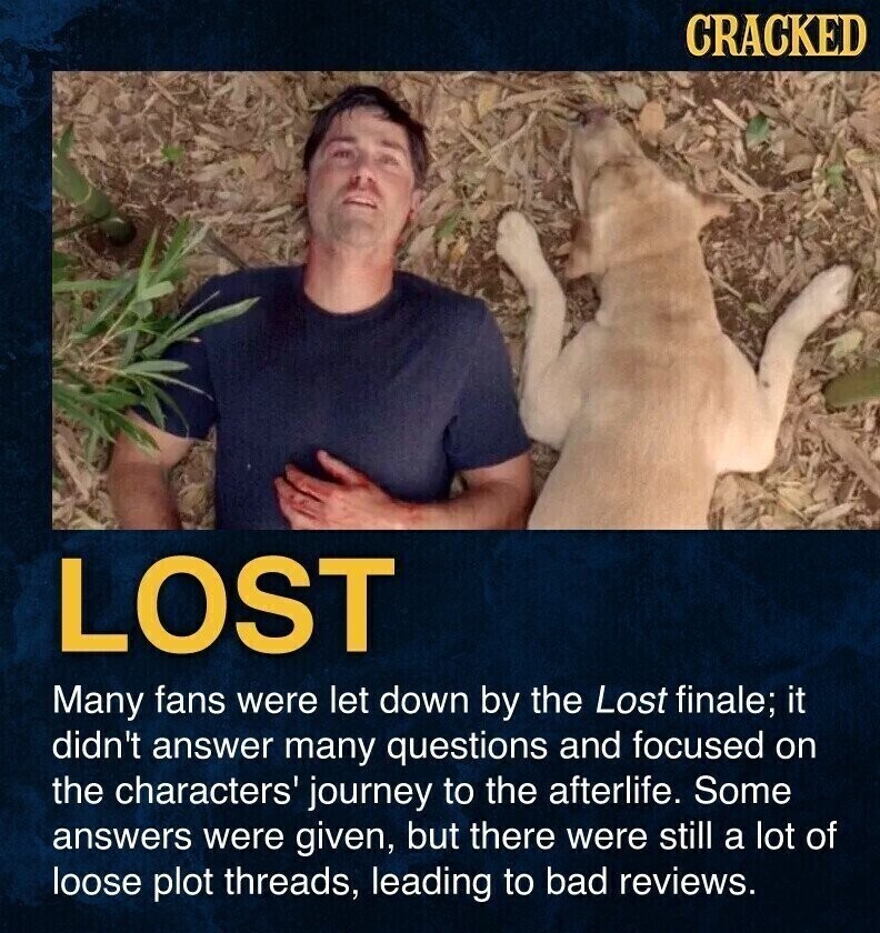 24 brutal TV finales that upset fans, critics, and everyone in between