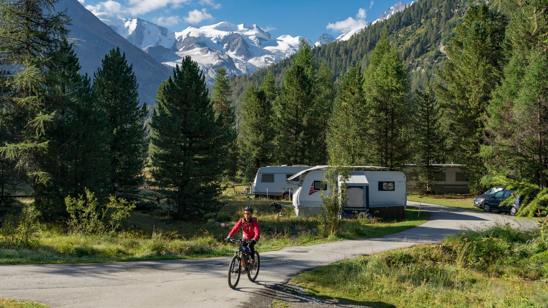Hier schnuppern Camper Bergluft: 7 ultrahohe Campingplätze in den Alpen