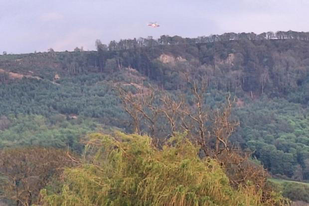 Dramatic helicopter rescue after climber injuried in fall at North ...