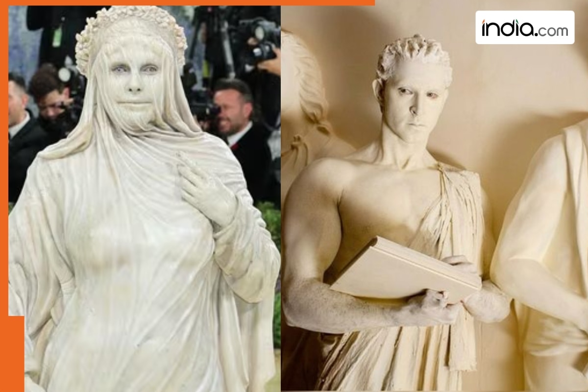 Heidi Klum or Hrithik Roshan, who rocked the white marble-inspired ...