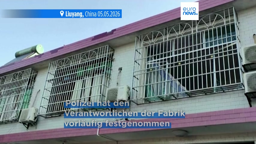Feuerwerksfabrik explodiert: Mindestens 21 Tote in China