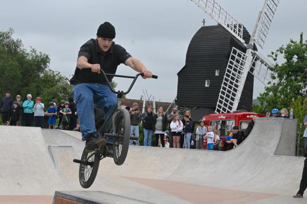 Brand new skatepark praised at opening event attended by hundreds