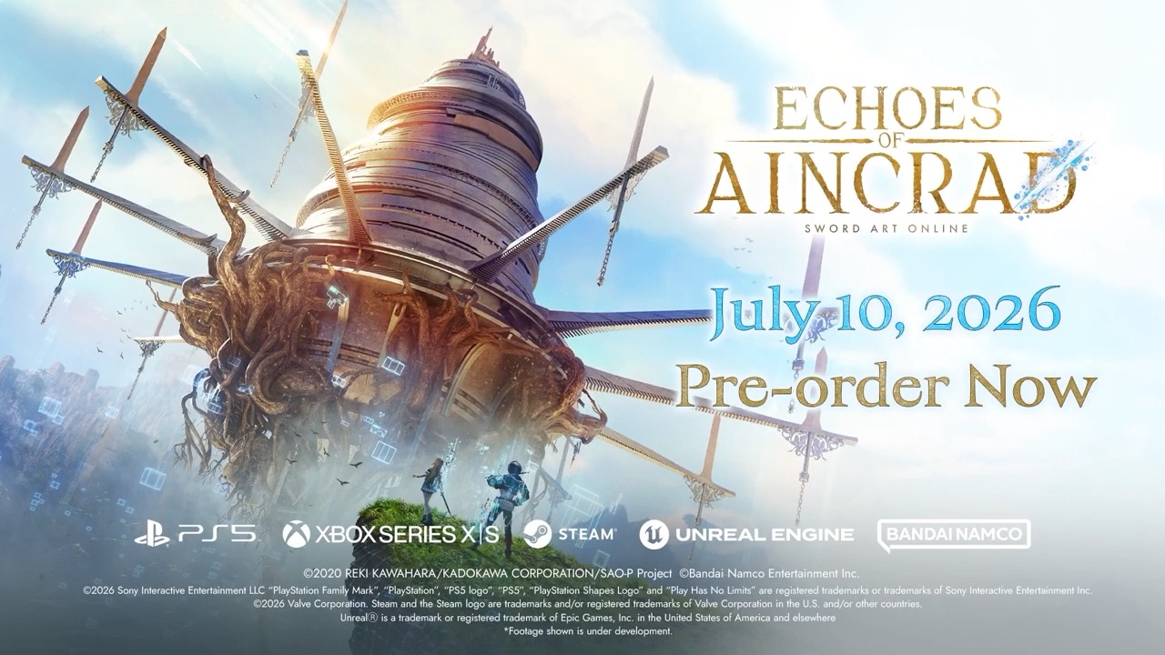 Echoes of Aincrad official story trailer