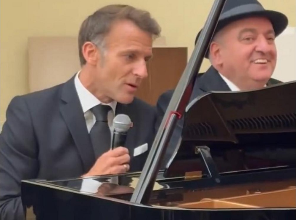 Emmanuel Macron chante La Bohème en Arménie : la vidéo que personne n ...