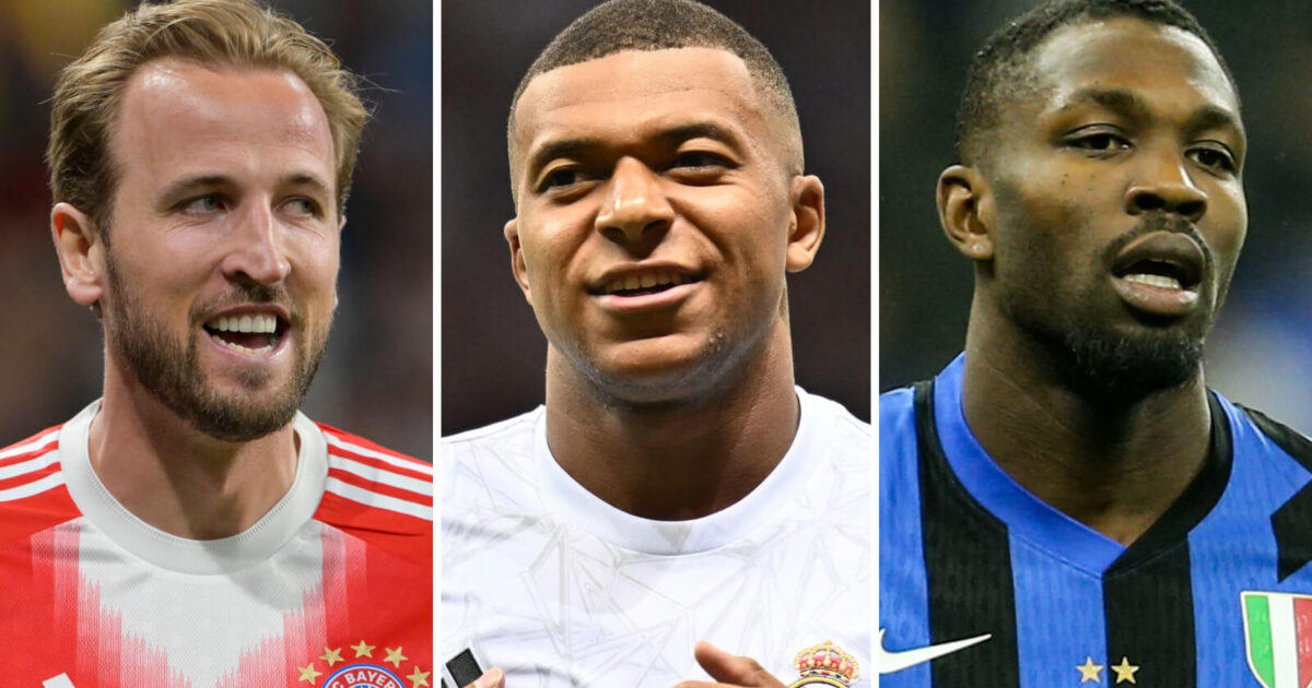 Europe’s top 10 centre-forwards: Kane top with only one Prem striker listed