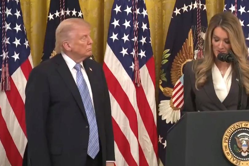 Fox News halted as Donald Trump's 'face droops' as he's accused of ...