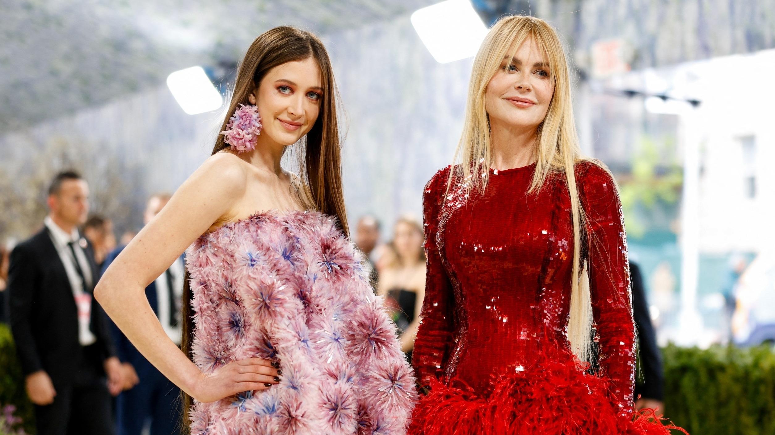 Nicole Kidman et Sunday Rose au Met Gala