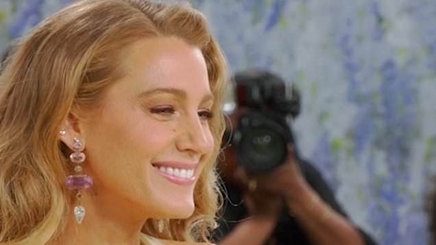 Blake Lively beams on Met Gala red carpet after settling lawsuit with ...