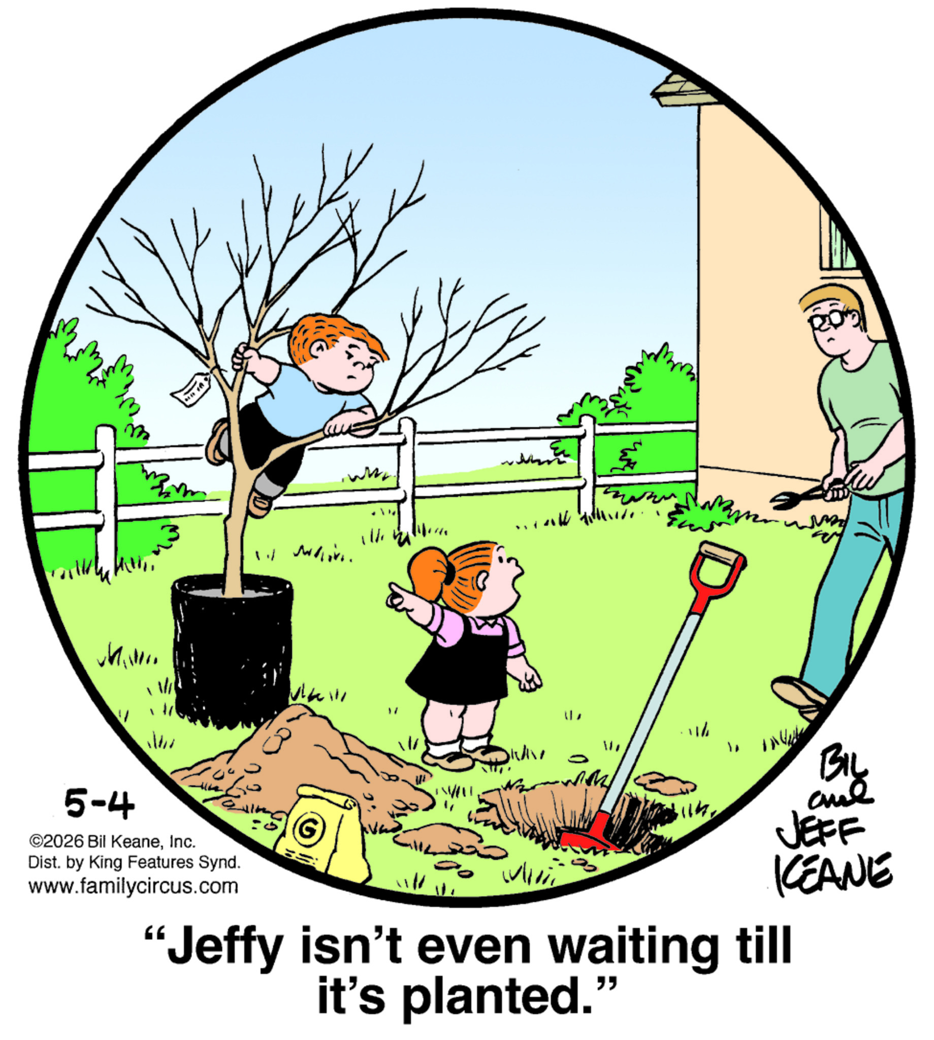 Family Circus by Bil and Jeff Keane