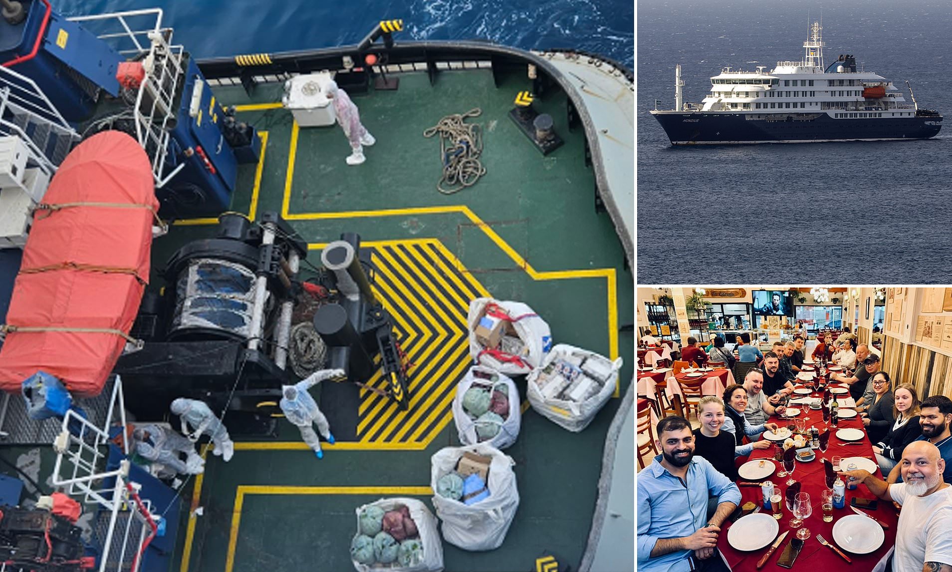No escape from rat virus death ship: Seriously ill British 'ship doctor ...