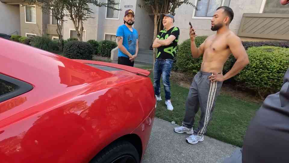 You're tripping over a parking spot - then it escalates