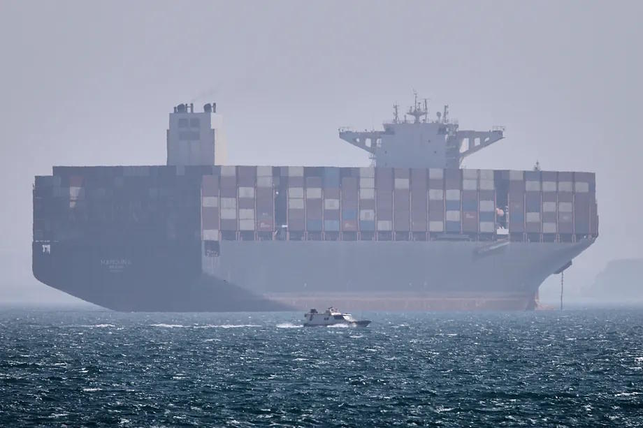 Several merchant ships ablaze in the port of Dayyer, in southern Iran