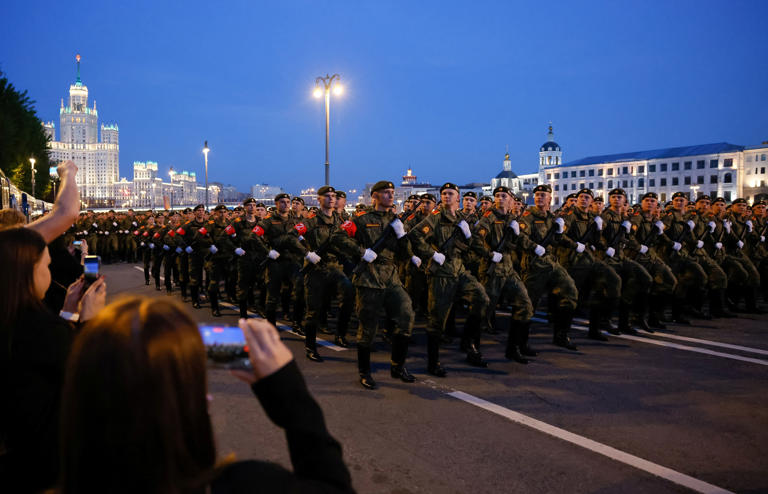 Russia disrupts internet as Kremlin scales back Victory Day parade