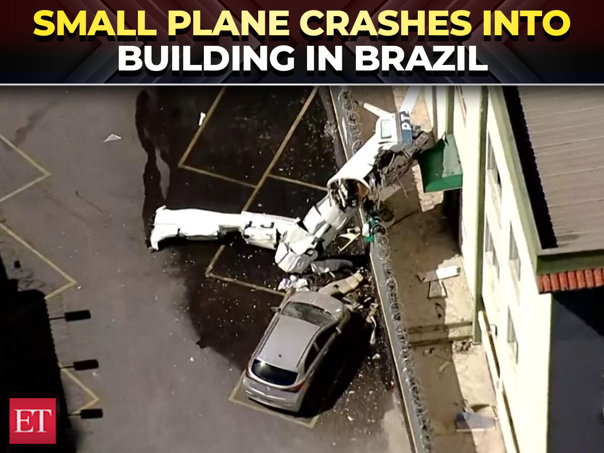 Small plane crashes into building in Belo Horizonte, Brazil; leaves at ...
