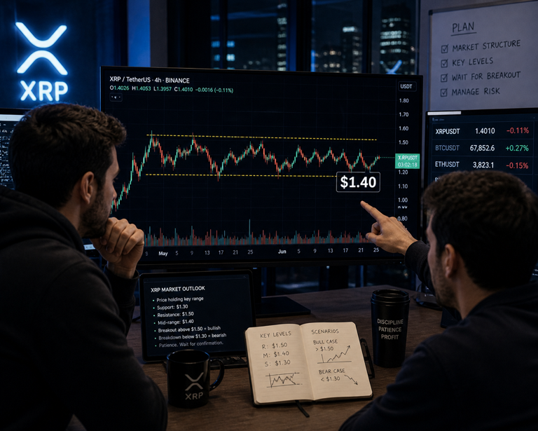 XRP stuck at $1.40: Will bulls break key resistance or fade again?