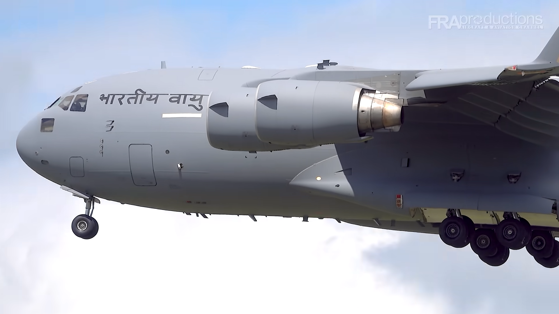 Watch military giants land at civil airports - "Not their territory"
