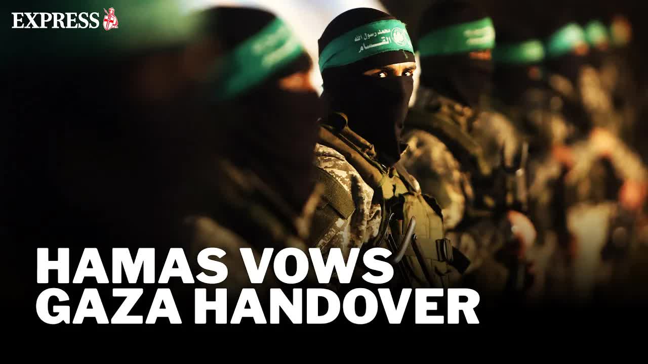 Hamas pledges to disband Gaza government in huge step for US peace plan