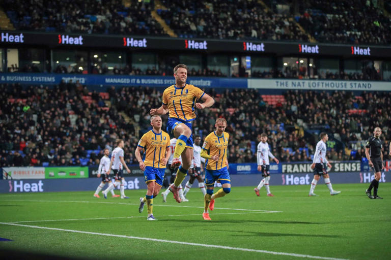 All goals scored by Mansfield Town 2025/26 top goal-scorer Rhys Oates ...