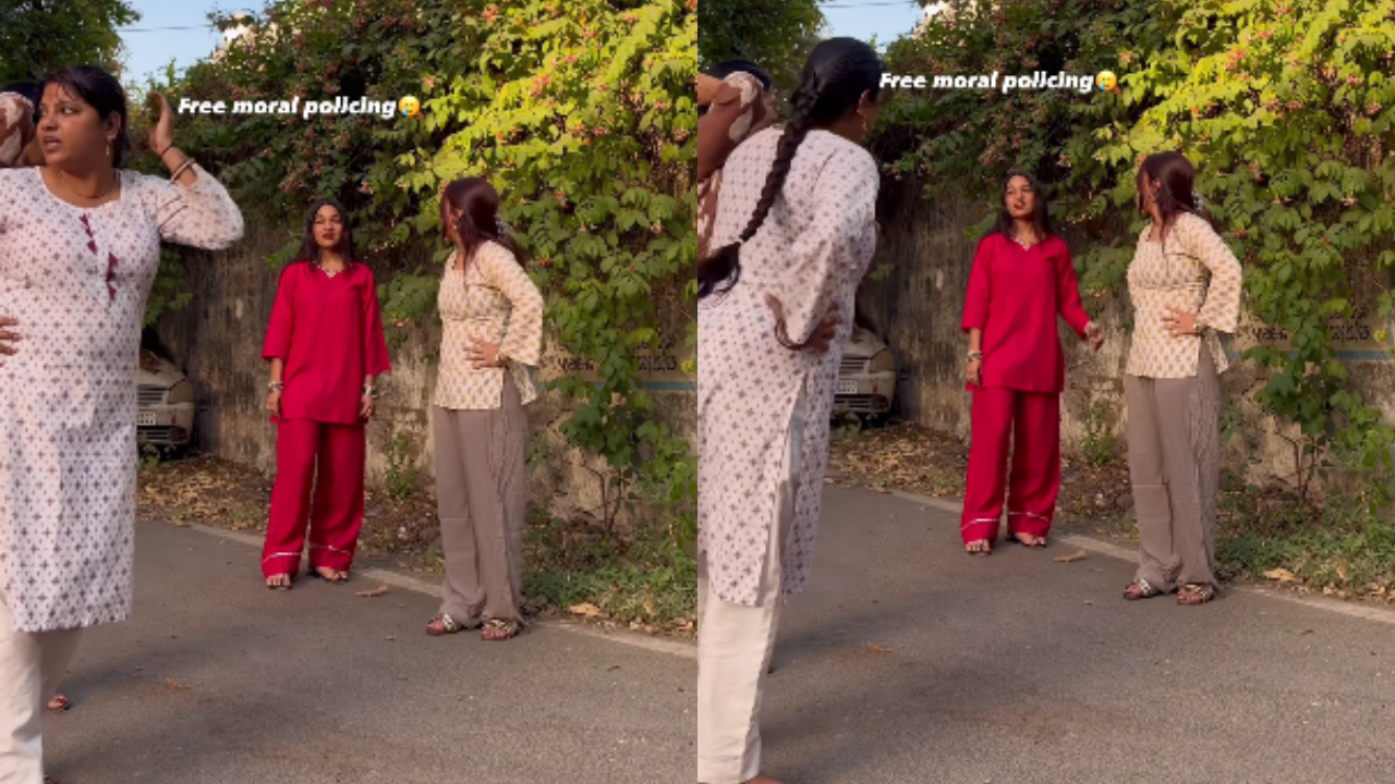 ‘Ladke khare hain’: Women moral policed for dancing while men stand nearby