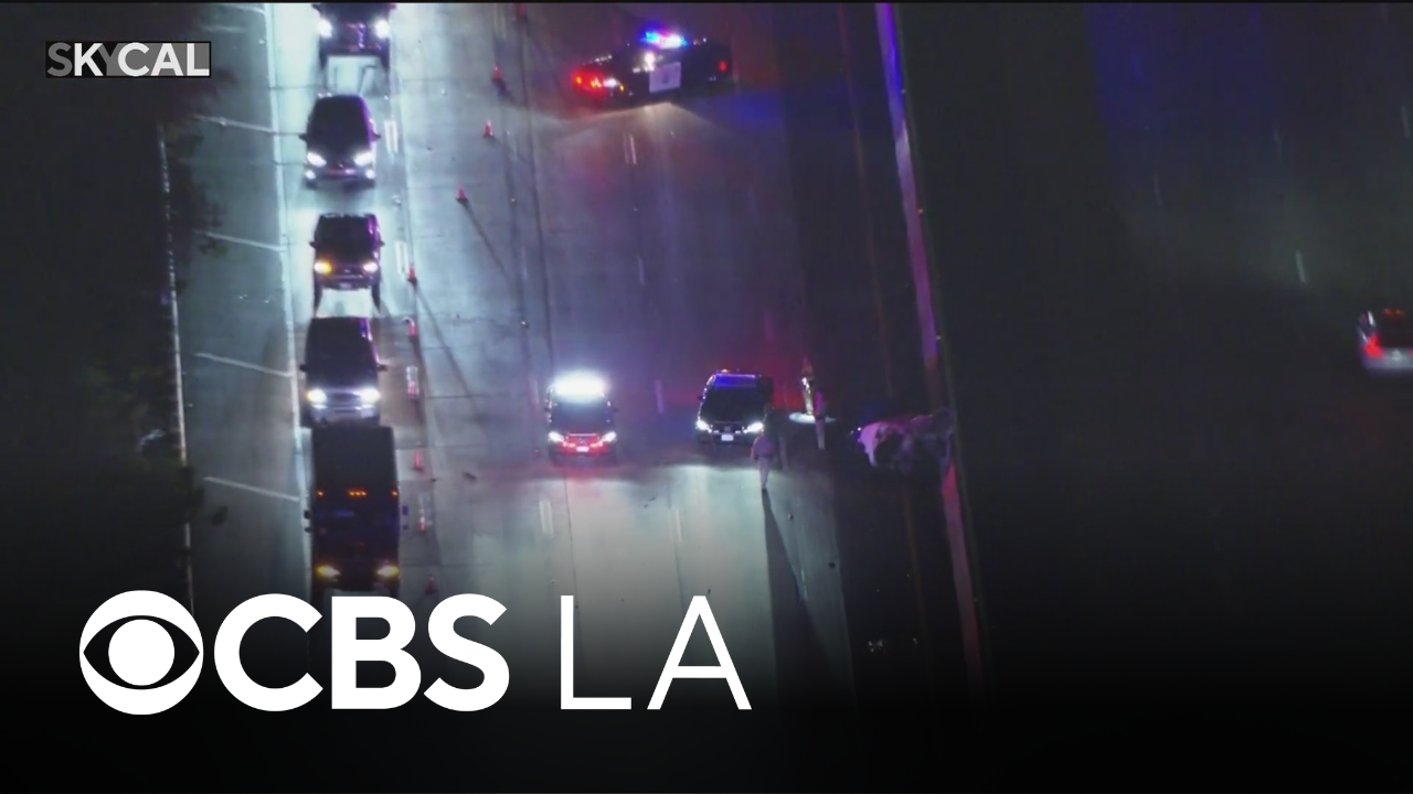 1 dead, 1 critical after fiery multi-car crash on 10 Freeway in Los ...