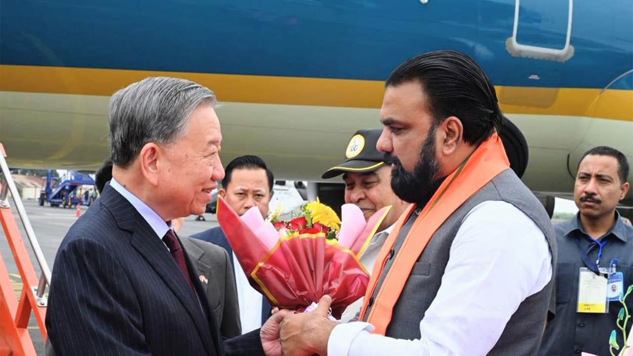 Vietnam president To Lam gets warm welcome in Bihar's Gaya on India visit
