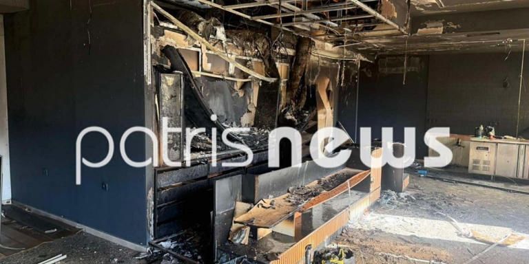 Έκαψαν το μαγαζί που ετοιμαζόταν να ανοίξει ο περιπτεράς που είχε ...