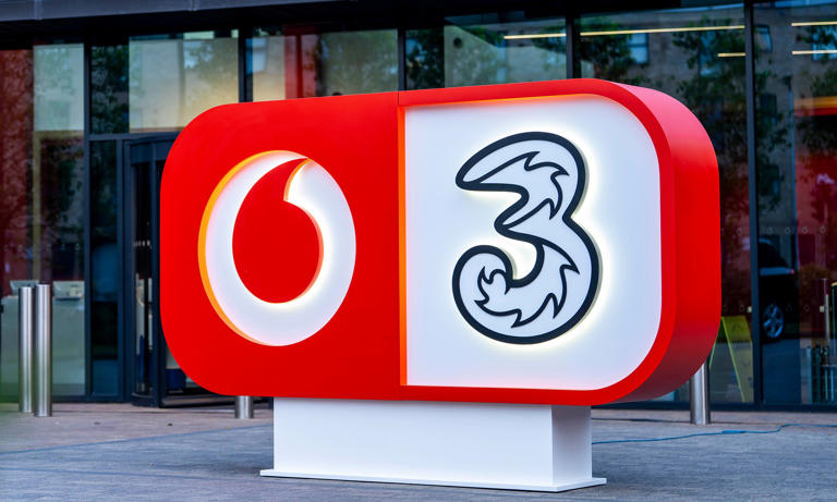 Vodafone takes full ownership of mobile joint venture with Three for £4.3bn