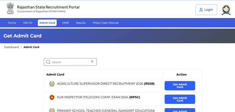 RSSB lab assistant admit card 2026 to be released today at recruitment ...