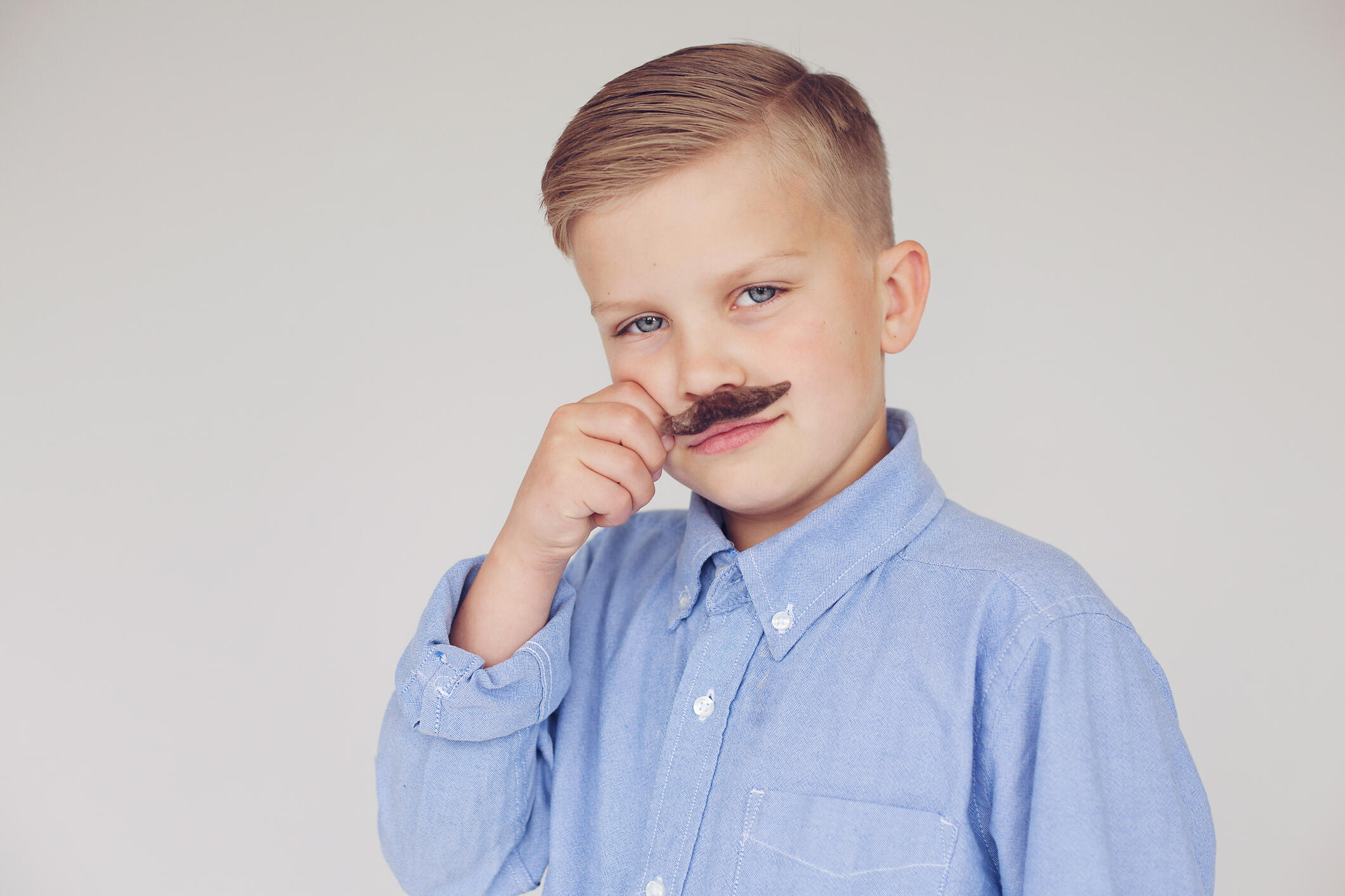 Mustache mischief: Kids bypass UK's digital age barriers