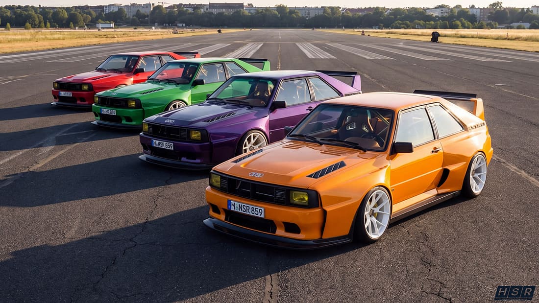 HSR Type 859 - Audi Sport quattro restomod: Doppelt so viel PS wie das ...