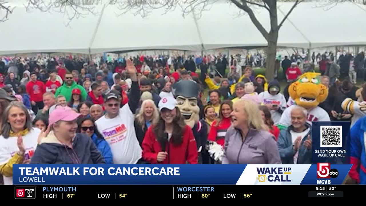 Wake up call from TeamWalk for CancerCare