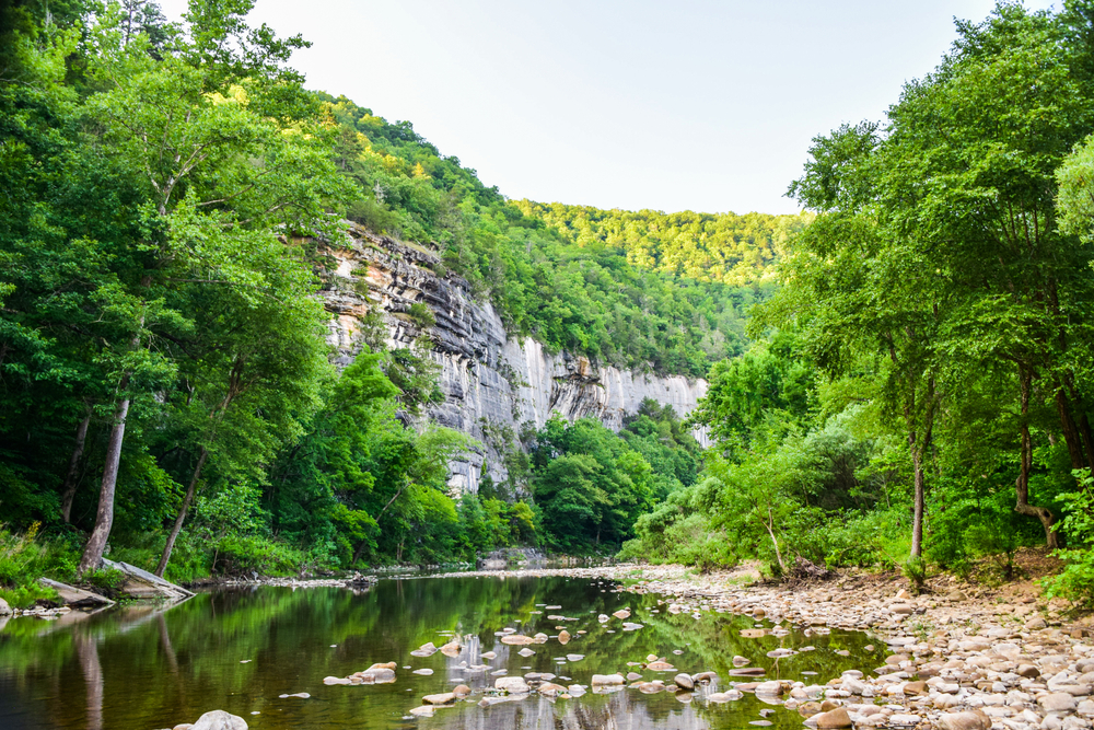 America’s first national river flows through northern Arkansas and ...