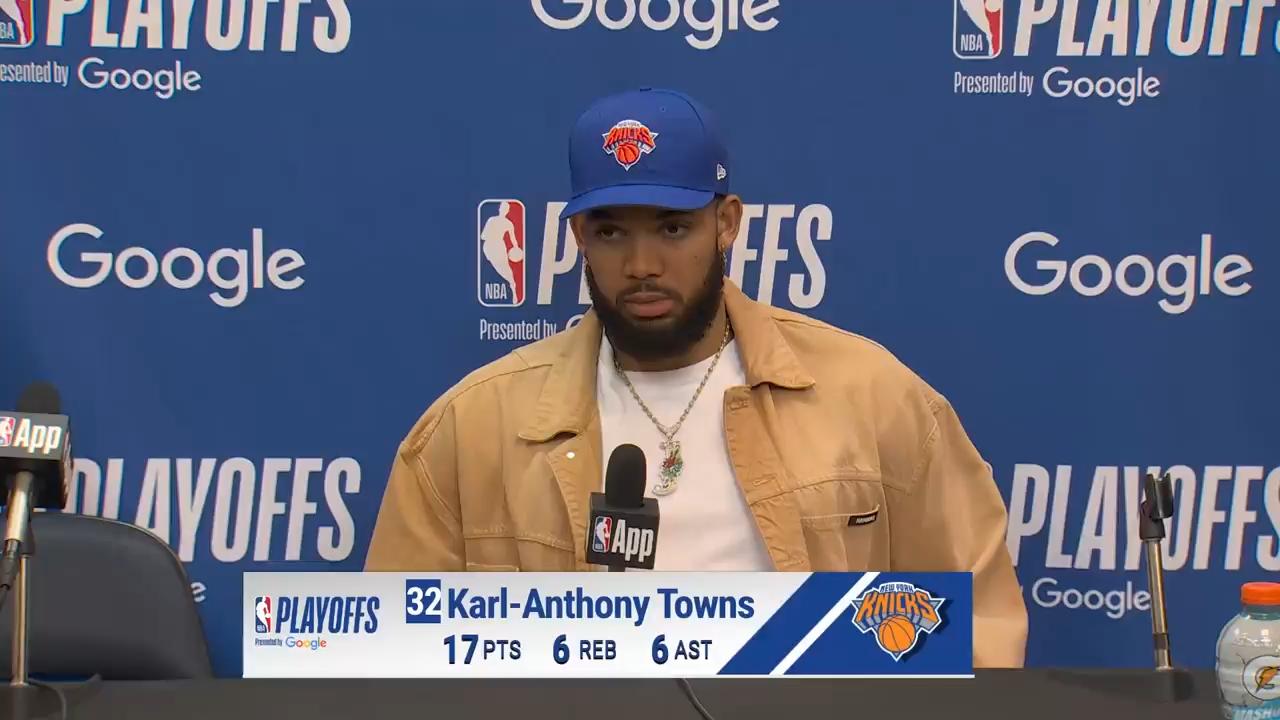 'We gotta stay locked in' - Karl-Anthony Towns brushes off Knicks' huge ...