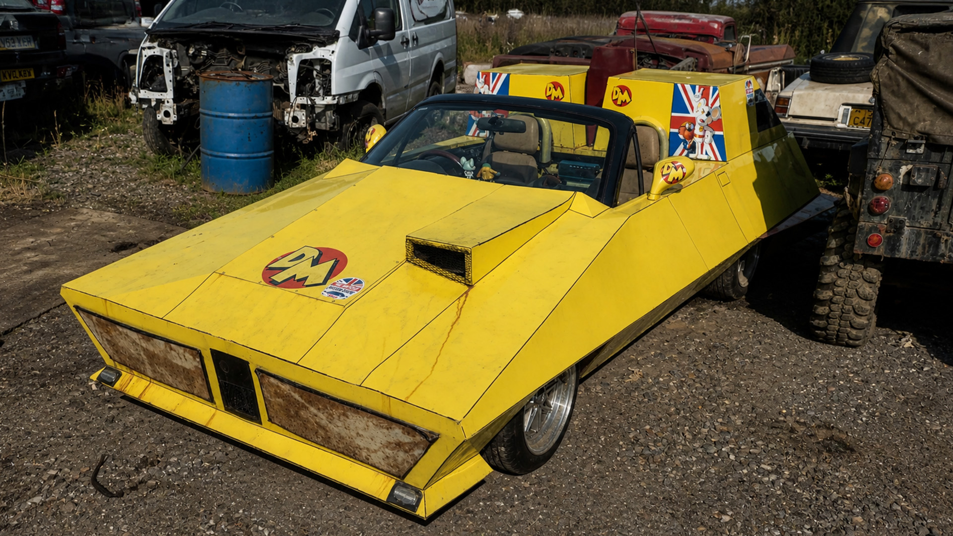 I found and bought a very rare custom car