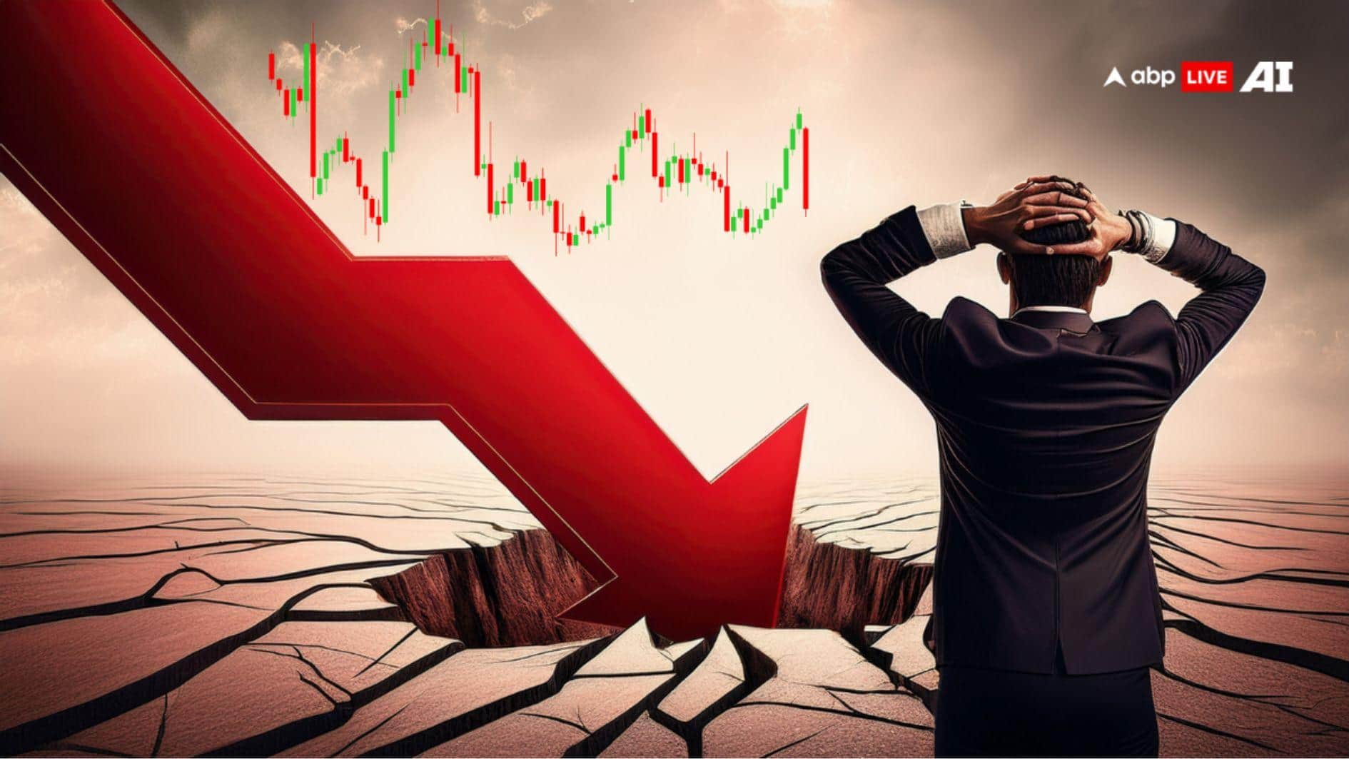 Why is the stock market falling today? Sensex sheds 1,000 points, IT ...