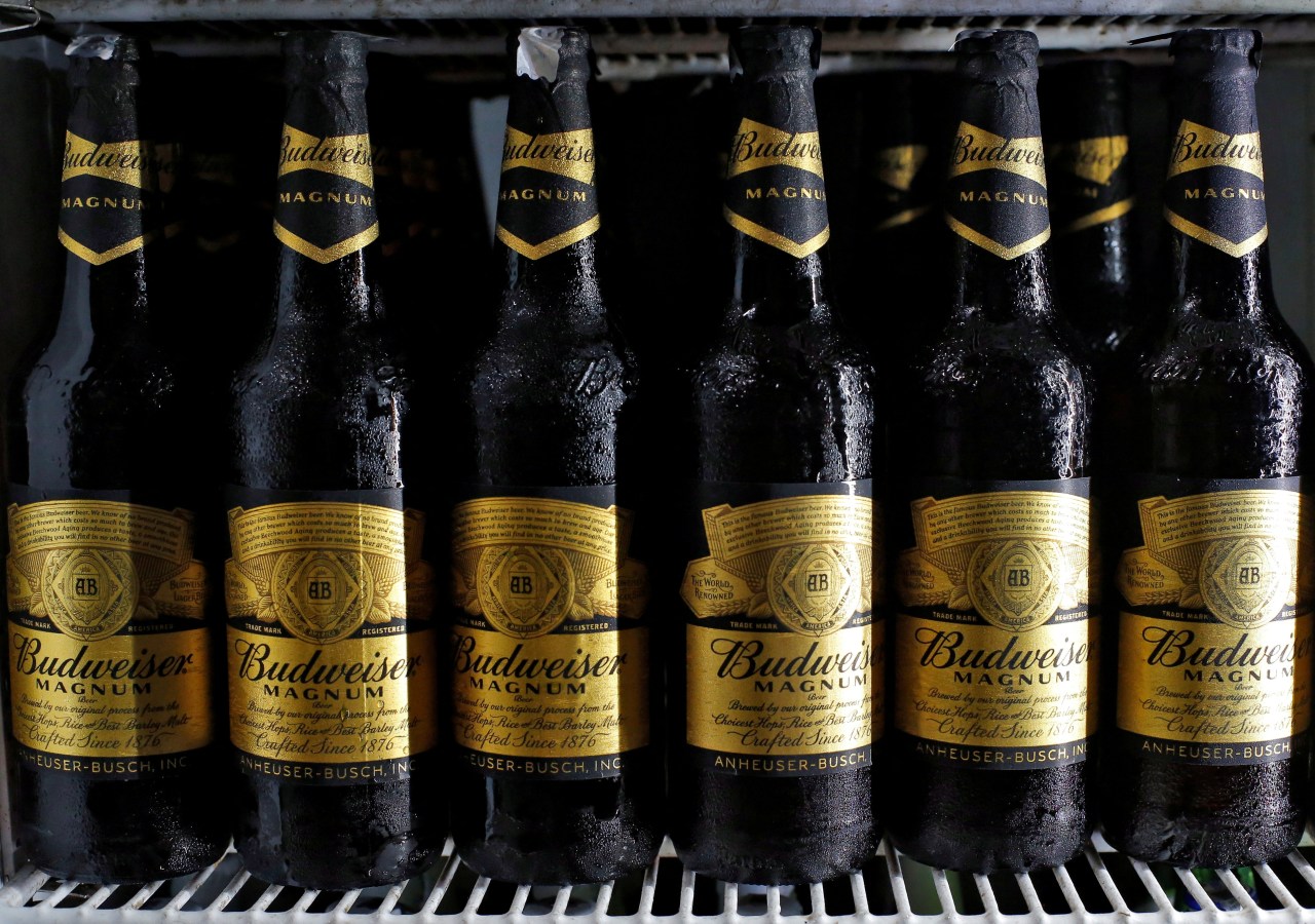 Bud brewer AB InBev returns to volume growth
