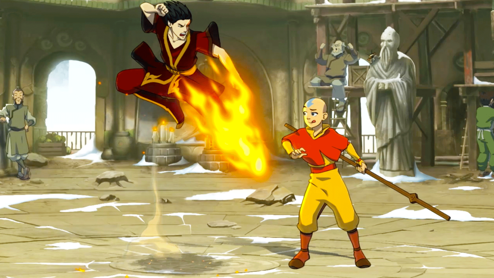Avatar Legends: The fighting game - Official Zuko techniques overview ...