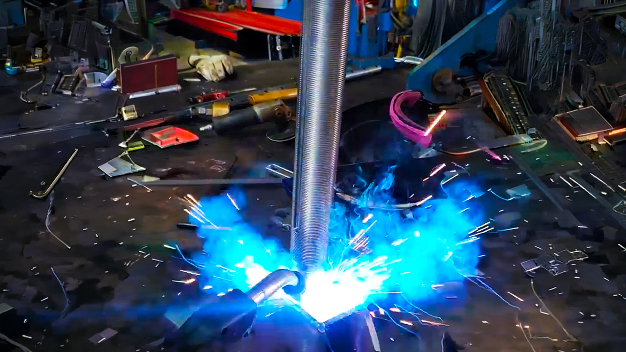 Building heavy-duty roller stands