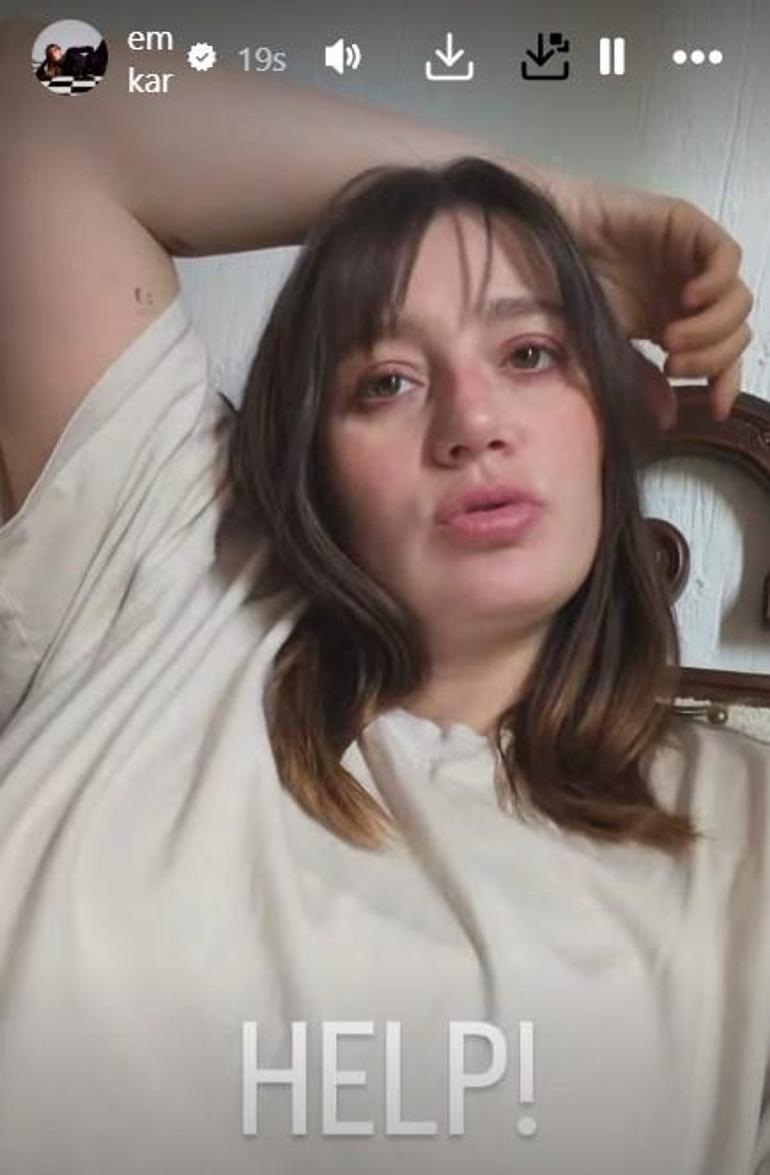 Gizem Karaca takipçilerinden yardım istedi: İmdat!