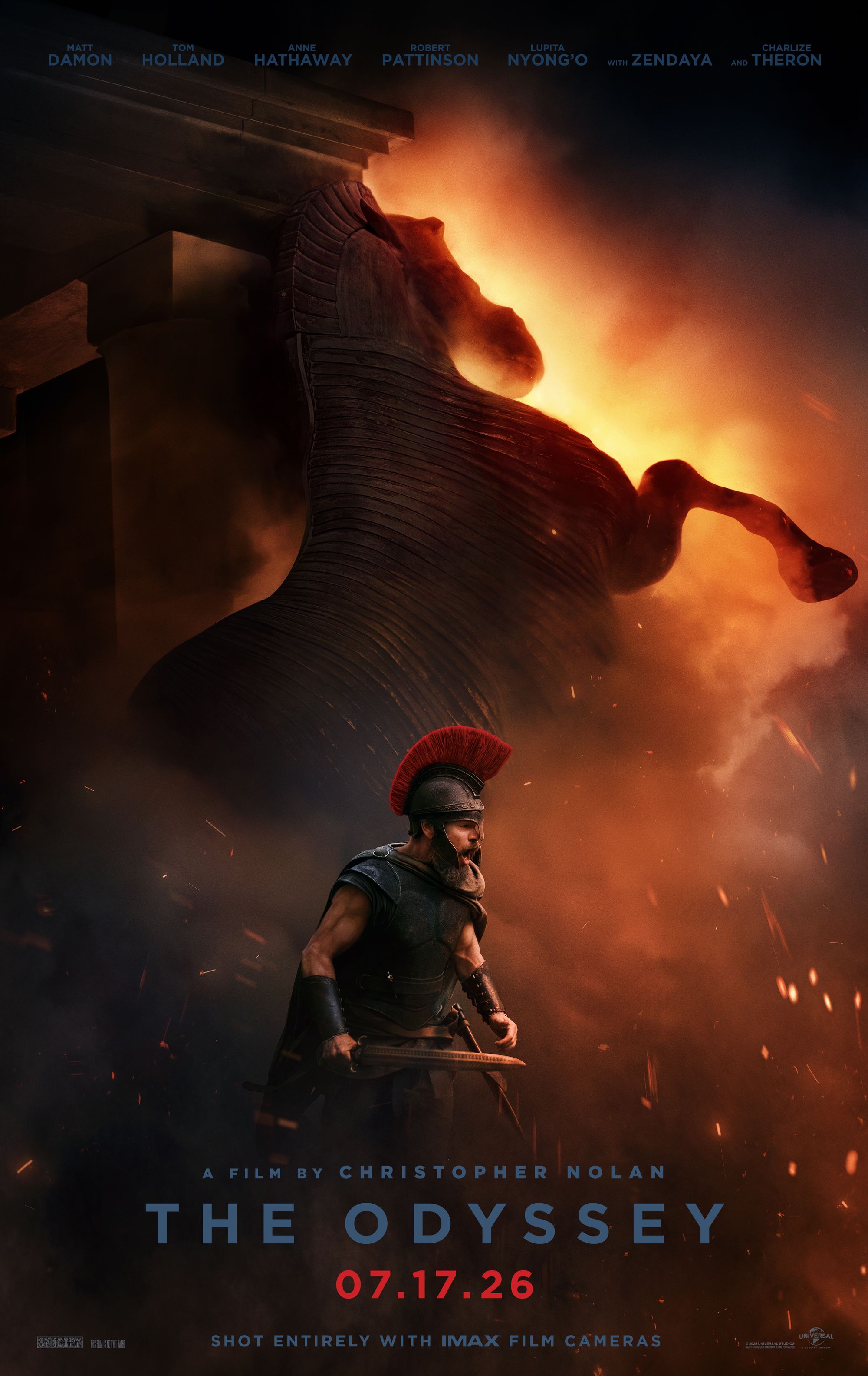 The Odyssey: Matt Damon faces monsters in new trailer for Christopher ...