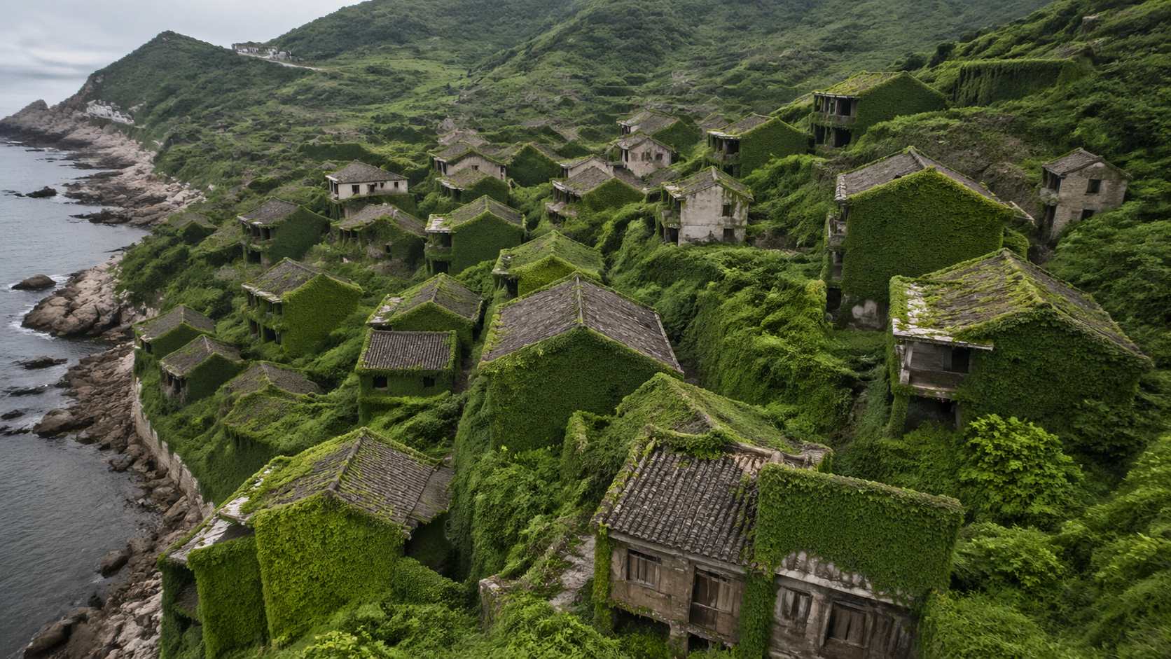 How Houtouwan became China’s green ghost village